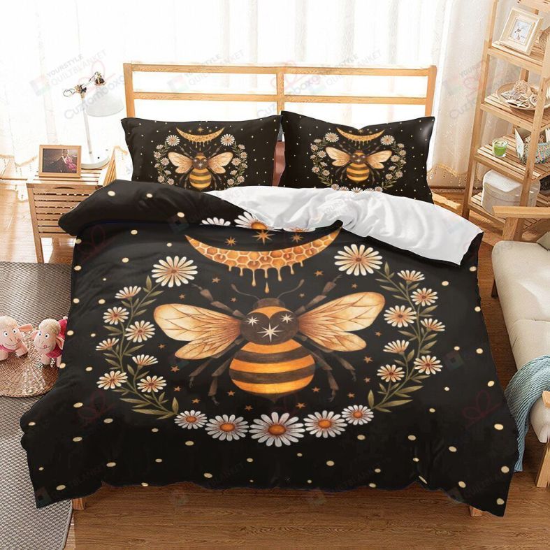 Bee And Daisy Bedding Set - Teeruto