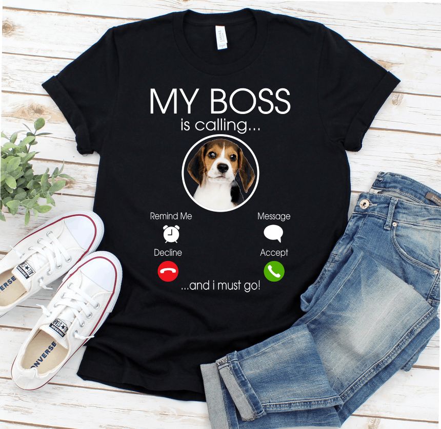My Boss Is Calling Unisex T-Shirt - Teeruto