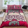 Ohio State Buckeyes Sleepy Bedding Set - Teeruto