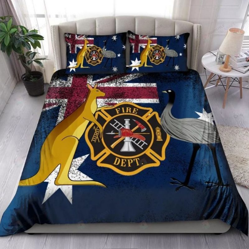 Proud Australian Firefighter Bedding Set - Teeruto