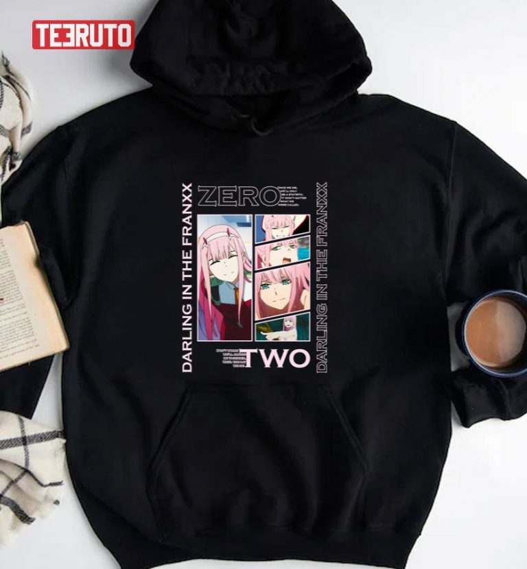 Zero Two Code 002 Darling In The Franxx Unisex T-Shirt - Teeruto