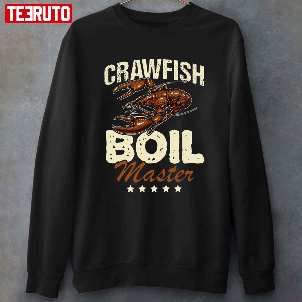 Crawfish Boil Master Vintage Fisherman Unisex T-Shirt - Teeruto