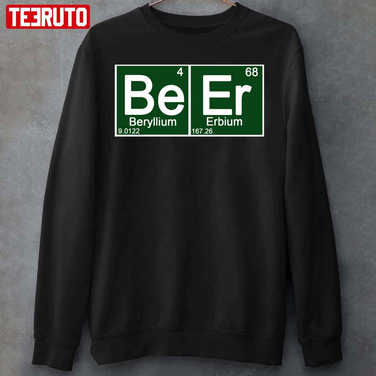 Beer Periodic Table Unisex Sweatshirt - Teeruto
