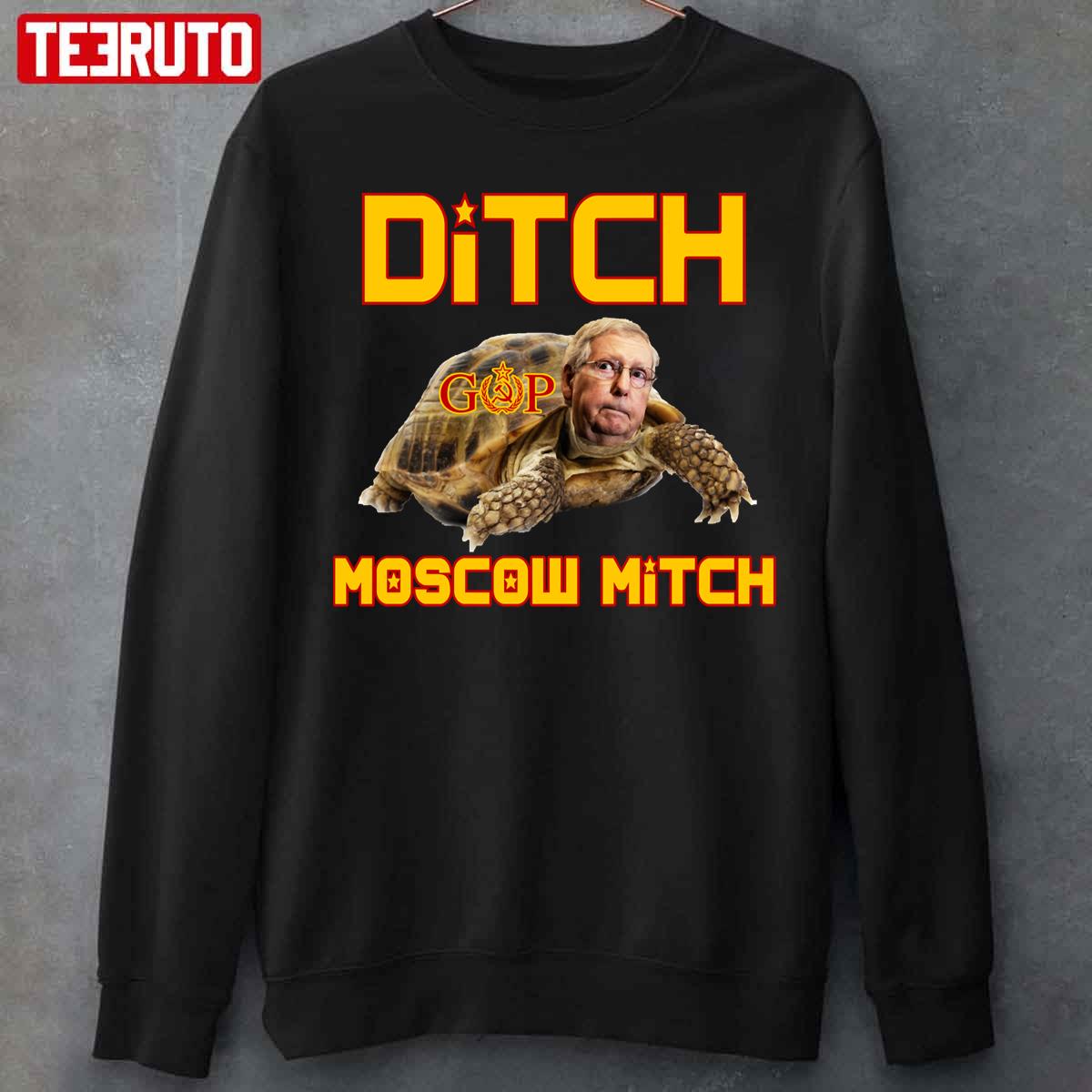 Ditch Moscow Mitch Unisex T-Shirt - Teeruto