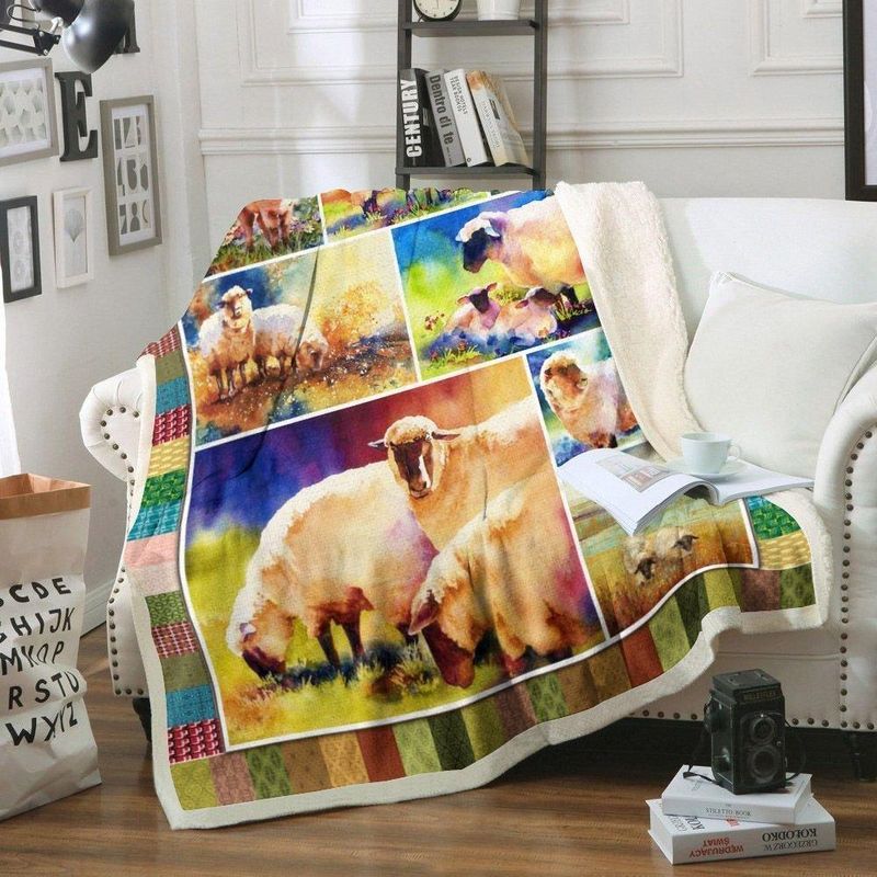 Sheep Lover 1 Premium Comfy Sofa Throw Blanket - Teeruto