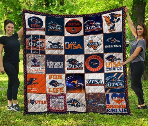 Utsa Roadrunners Utsar Quilt Blanket - Teeruto
