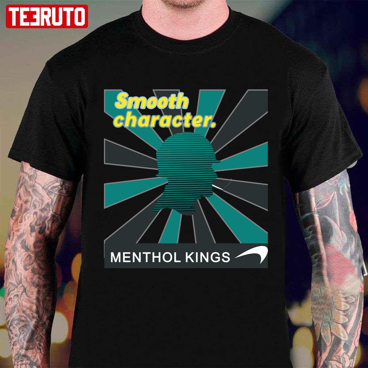 Newport Cigarettes Menthol Kings Smooth Character Unisex T-Shirt - Teeruto