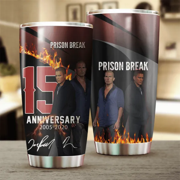 Prison Break 15th Anniversary 2005 2020 Design Tumbler - Teeruto