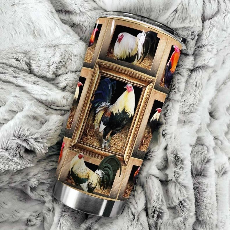 Rooster Stainless Steel Cup Tumbler - Teeruto