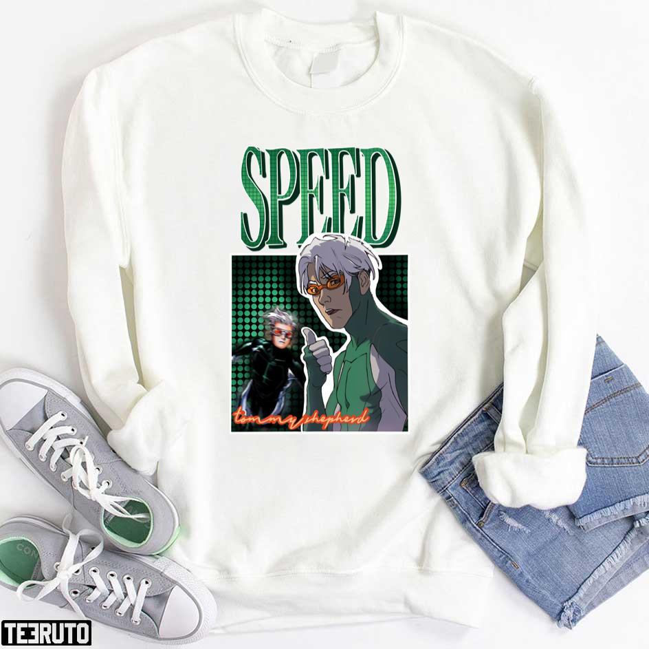 Speed Tommy Shepherd Vintage Comic 90s Homage Unisex T-Shirt - Teeruto