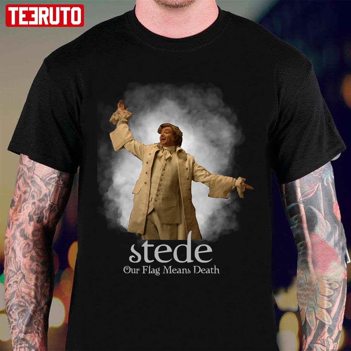 Team Stede Our Flag Means Death OFMD Unisex T-Shirt - Teeruto
