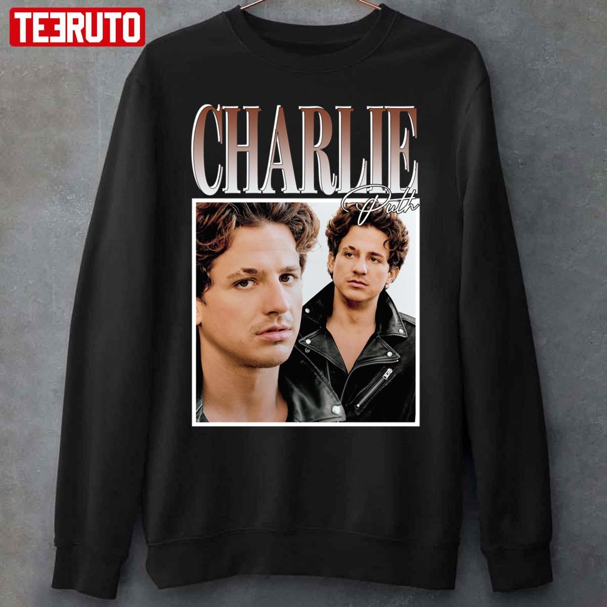 Vintage Charlie Puth 90s Unisex Sweatshirt - Teeruto