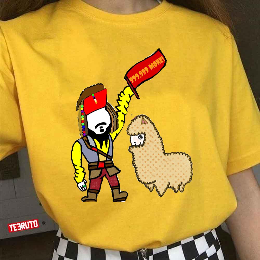 Johnny Depp’s One Million Alpacas Jack Sparrow Unisex T-Shirt - Teeruto