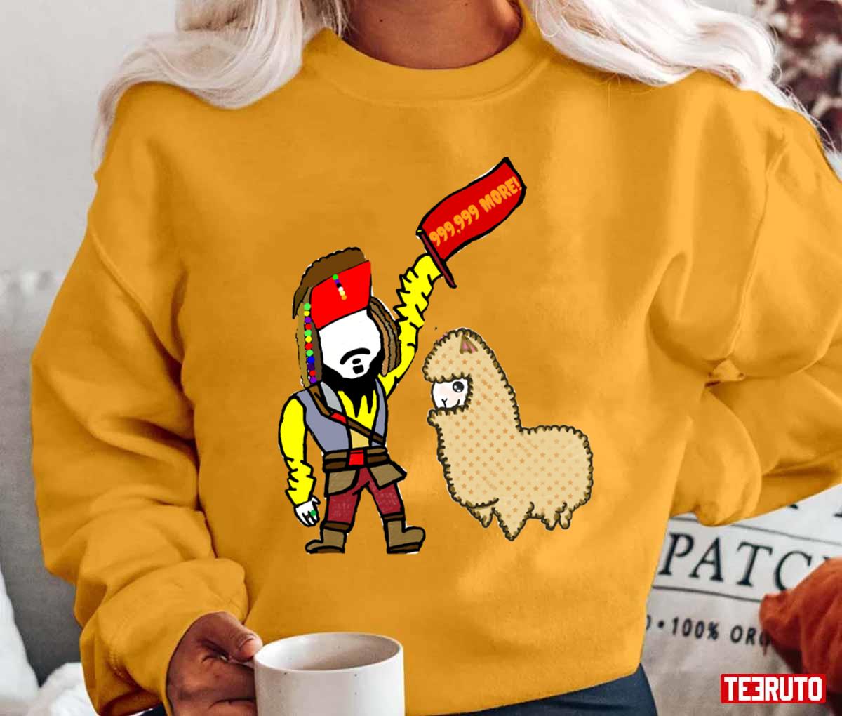 Johnny Depp’s One Million Alpacas Jack Sparrow Unisex T-Shirt - Teeruto