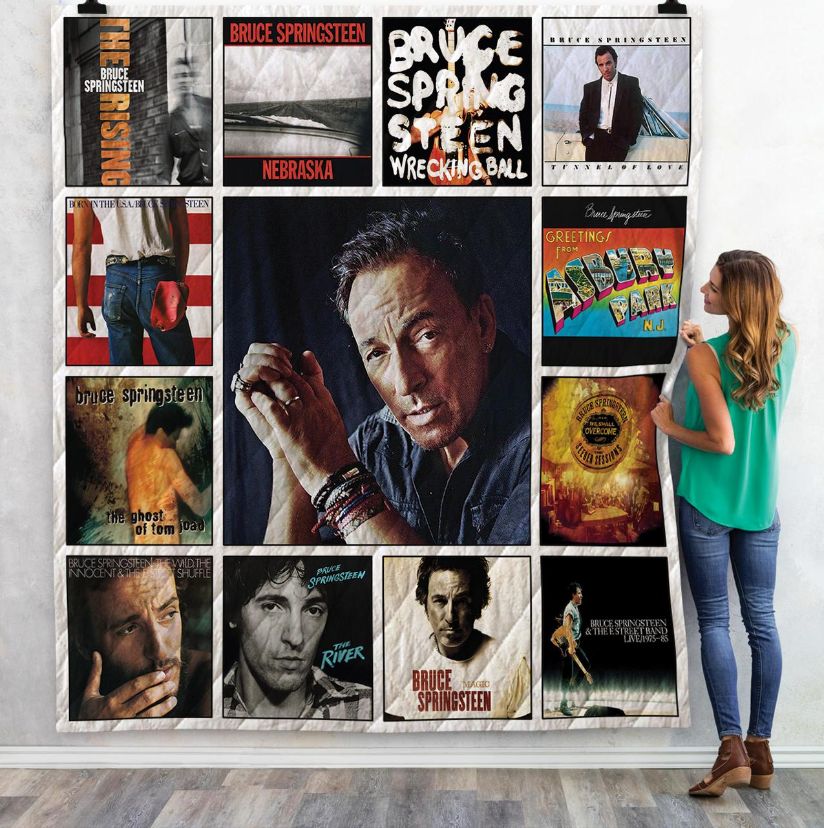 Bruce Springsteen Album 2 Quilt Blanket - Teeruto