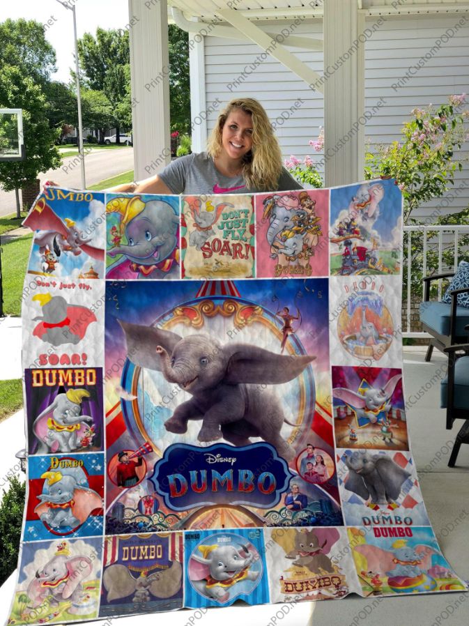 H Dumbo Quilt Blanket - Teeruto