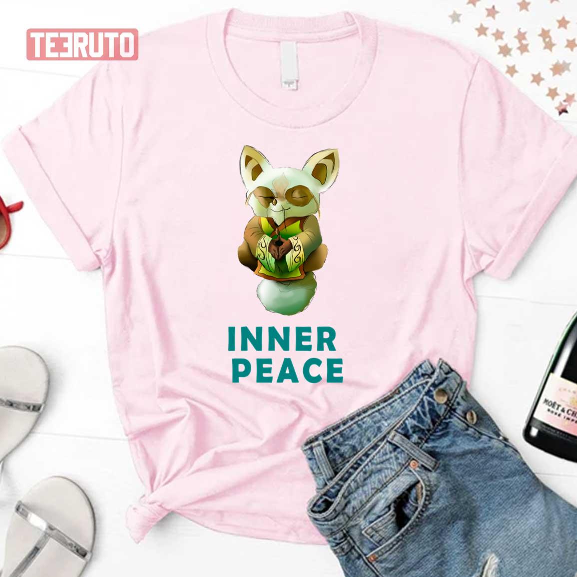 Master Shifu Kunfu Panda Inner Peace Unisex T-Shirt - Teeruto