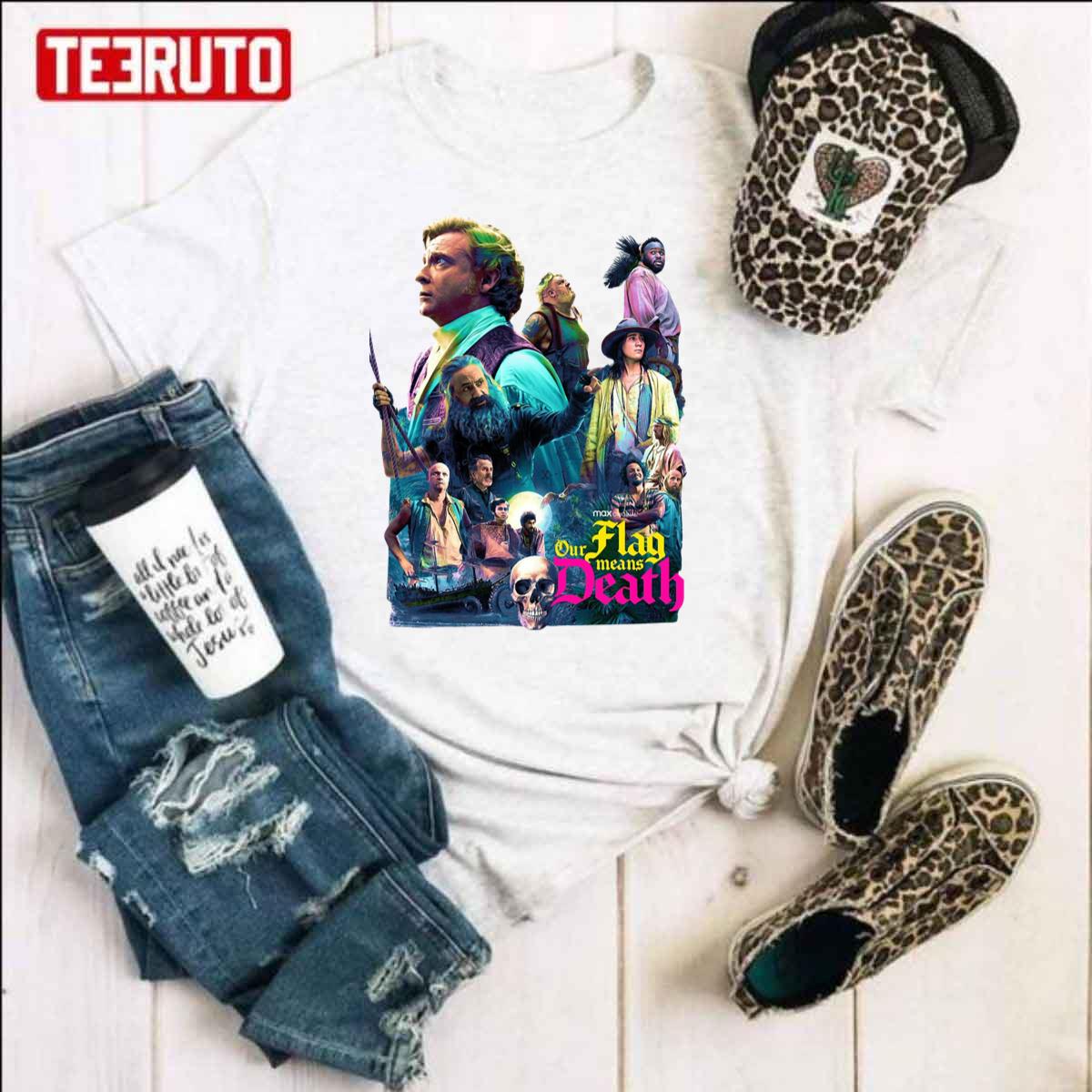 Ofmd Our Flag Means Death Characters Unisex Hoodie - Teeruto