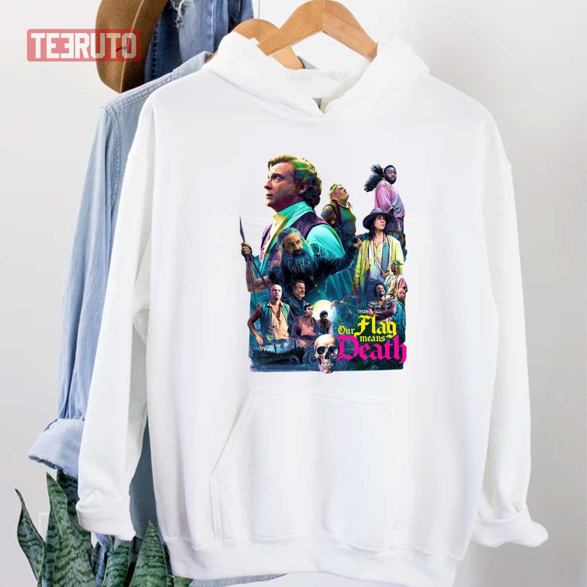 Ofmd Our Flag Means Death Characters Unisex Hoodie - Teeruto