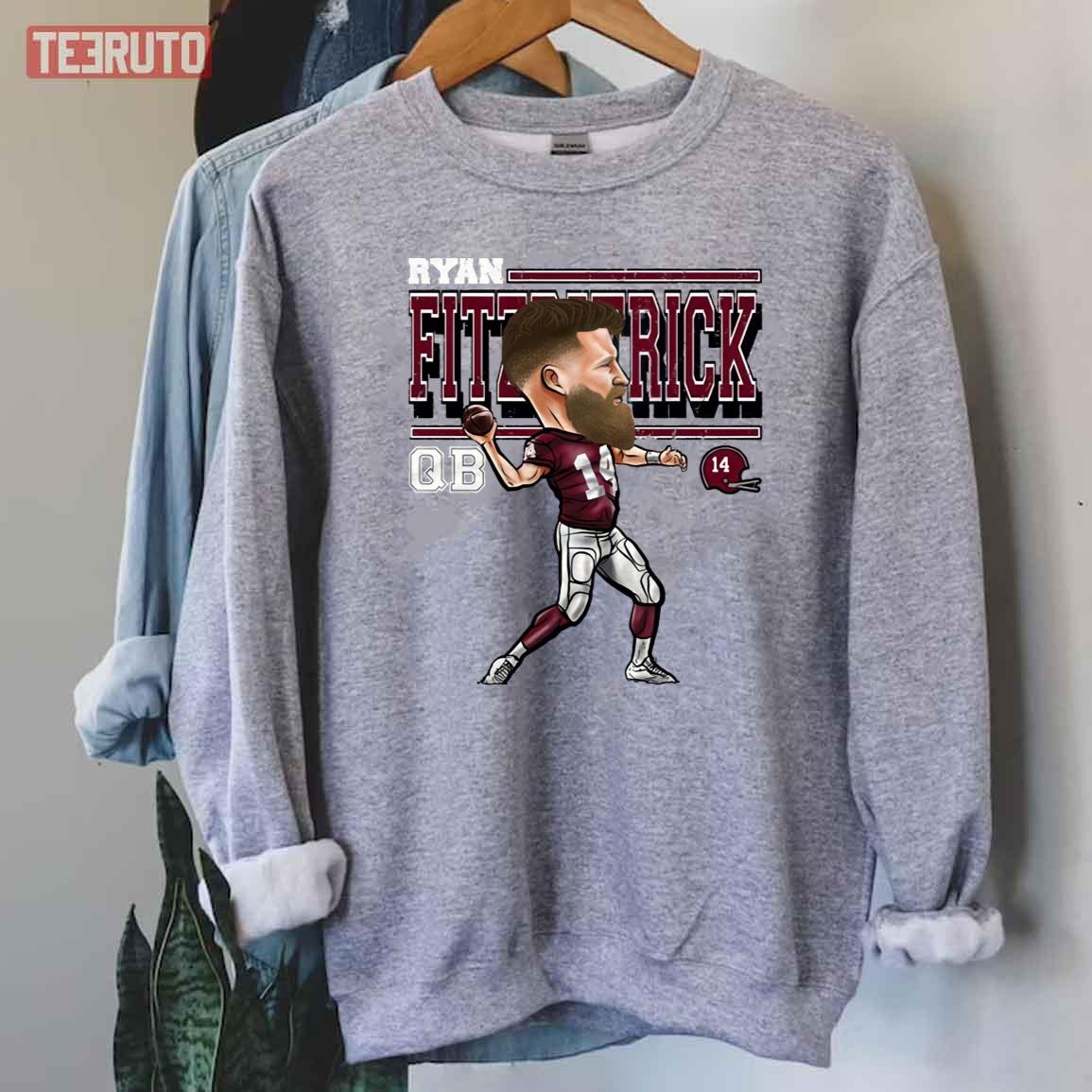 Ryan Fitzpatrick Cartoon Unisex T-Shirt - Teeruto