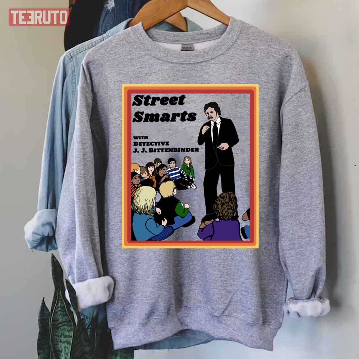 Street Smarts With Detective J J Bittenbinder Unisex T-Shirt - Teeruto