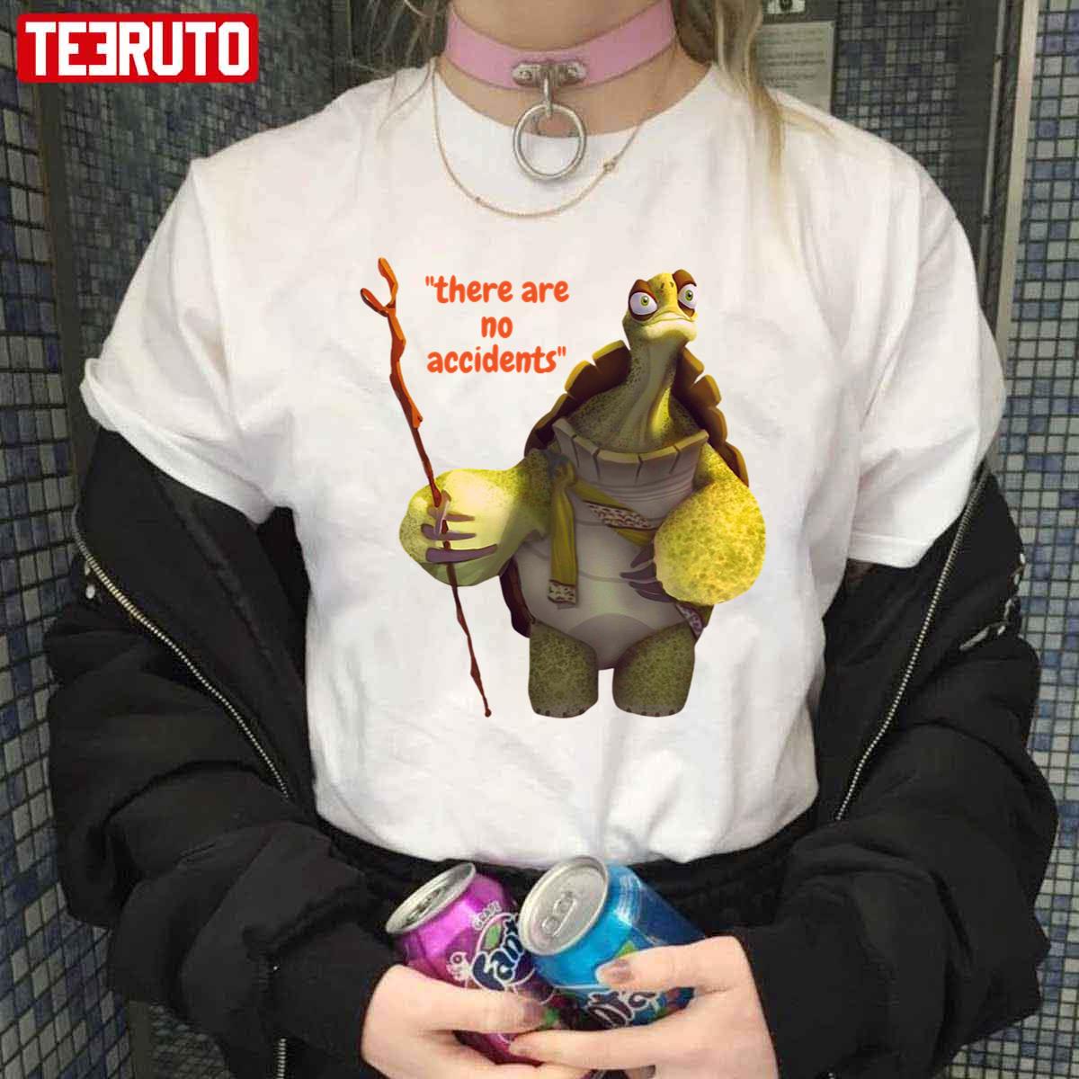 There Are No Accidents Wu Gui Quote Kung Fu Panda Unisex T-Shirt - Teeruto