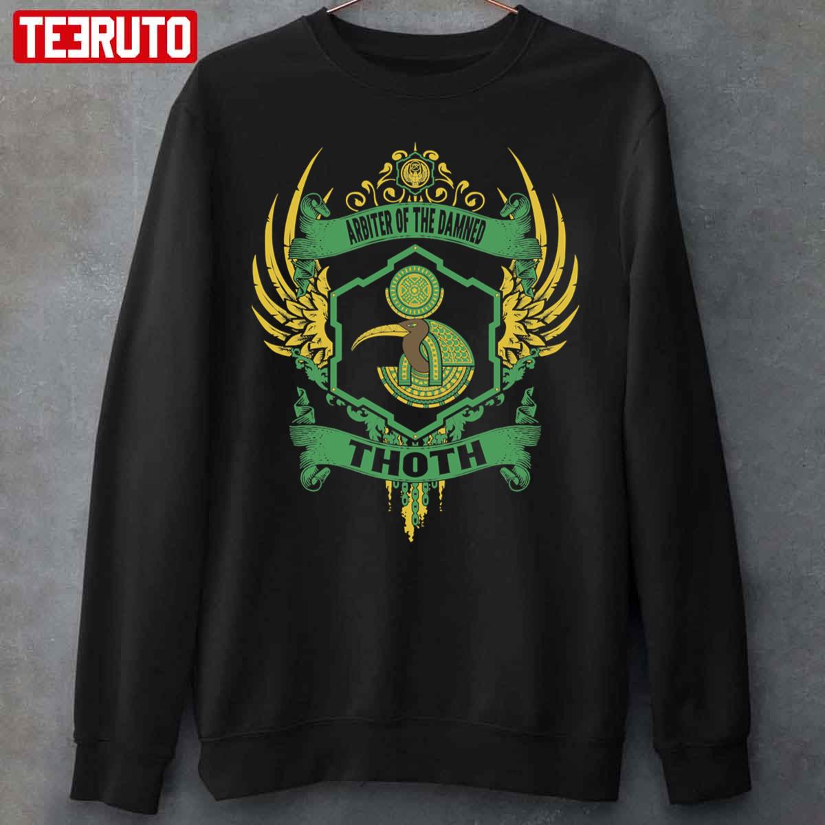 Thoth Arbiter Of The Damned SMITE Unisex Sweatshirt - Teeruto