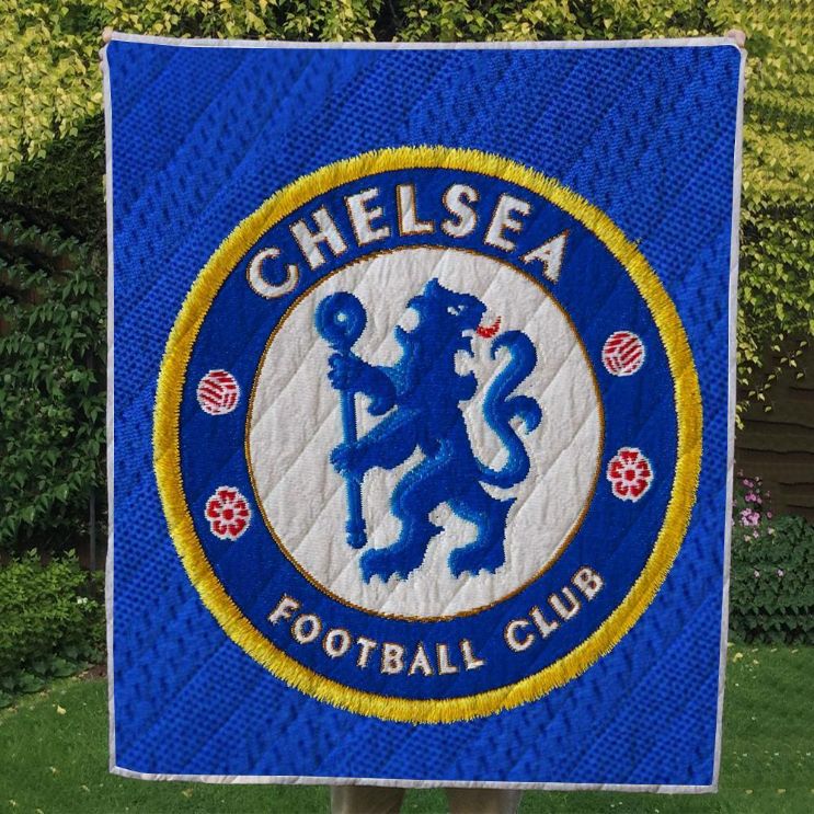 Chelsea logo Quilt Blanket - Teeruto