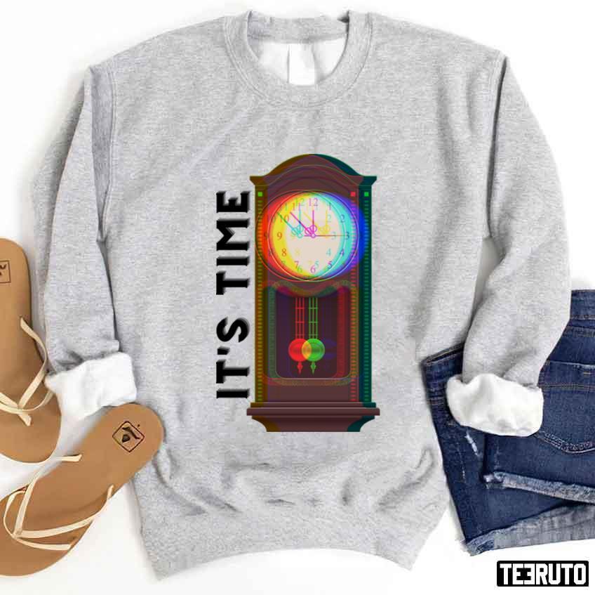 It's Time Vecna's Clock From Stranger Things Unisex T-Shirt - Teeruto