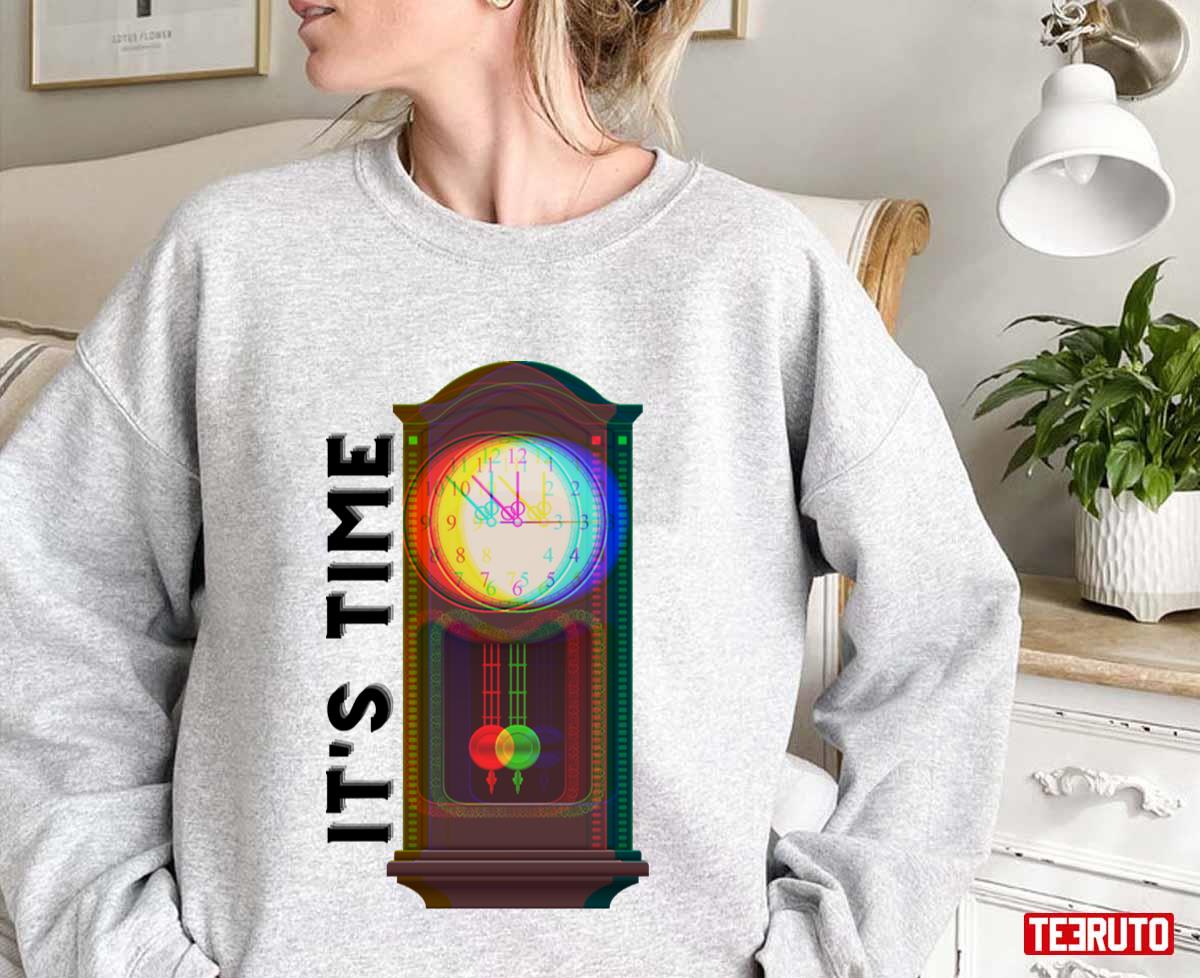 It's Time Vecna's Clock From Stranger Things Unisex T-Shirt - Teeruto