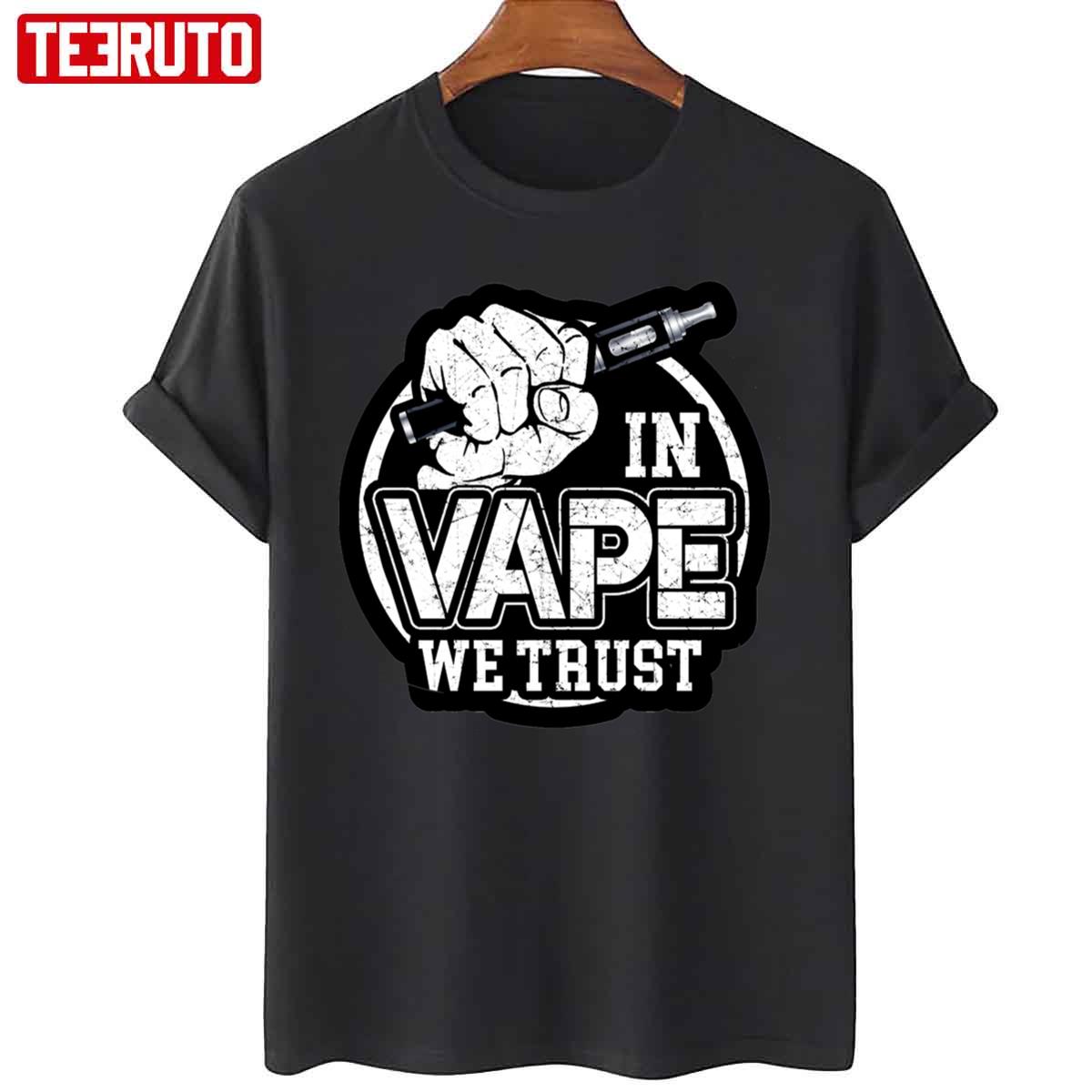 Juul In Vape We Trust Art Unisex T-Shirt - Teeruto