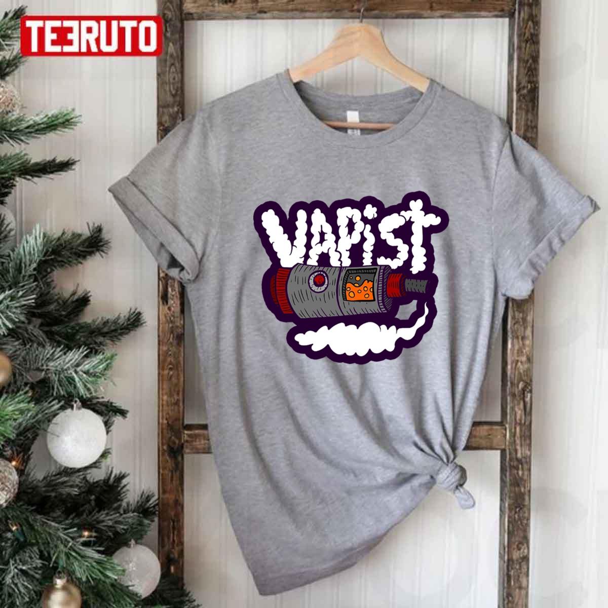 Juul Vapist Vape Lovers Art Unisex T-Shirt - Teeruto