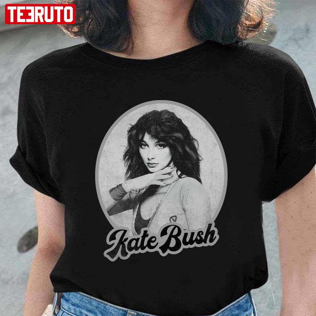 Kate Bush Legend Song Photographic Vintage Unisex T-Shirt - Teeruto