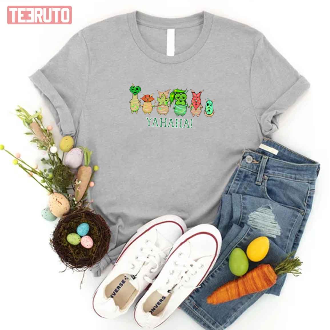 Legend Of Zelda Korok Yahaha Unisex T-Shirt - Teeruto