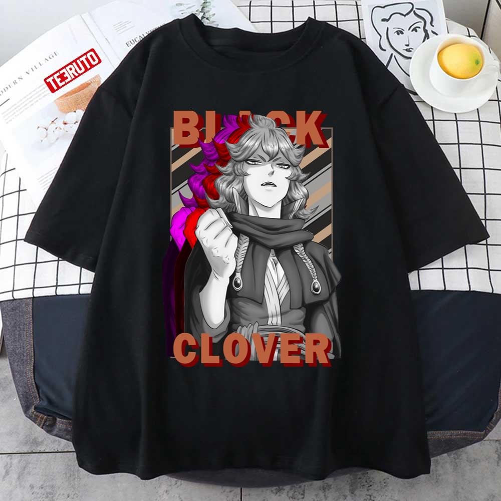 Monochrome Rgb Mereoleona Vermillion Black Clover Burakku Kuroba Design ...