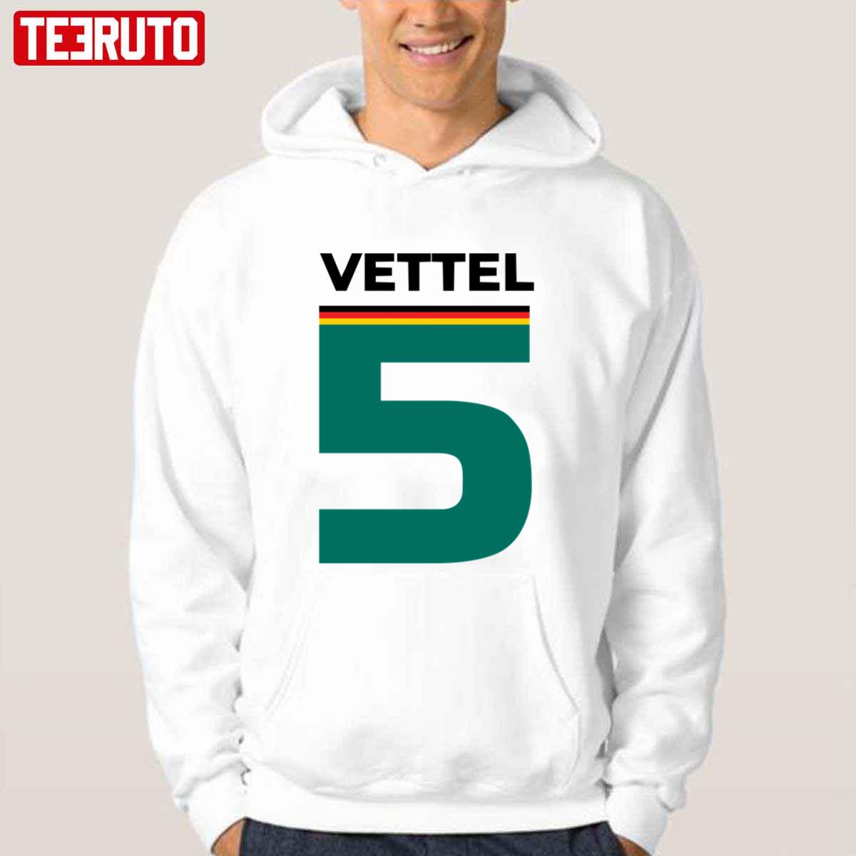 Sebastian Vettel 5 Unisex T-Shirt - Teeruto