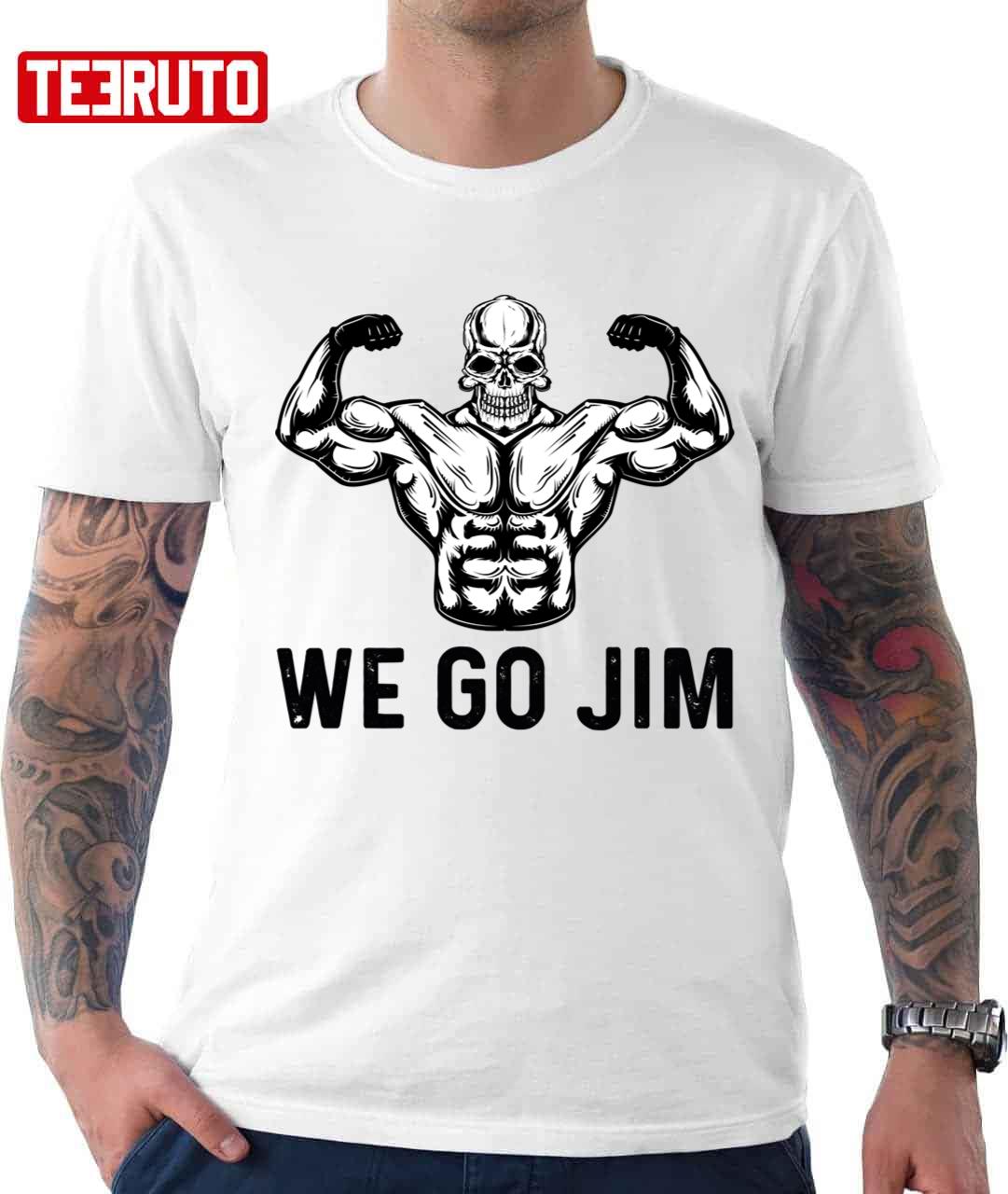 Skull We Go Jim Unisex T-Shirt - Teeruto