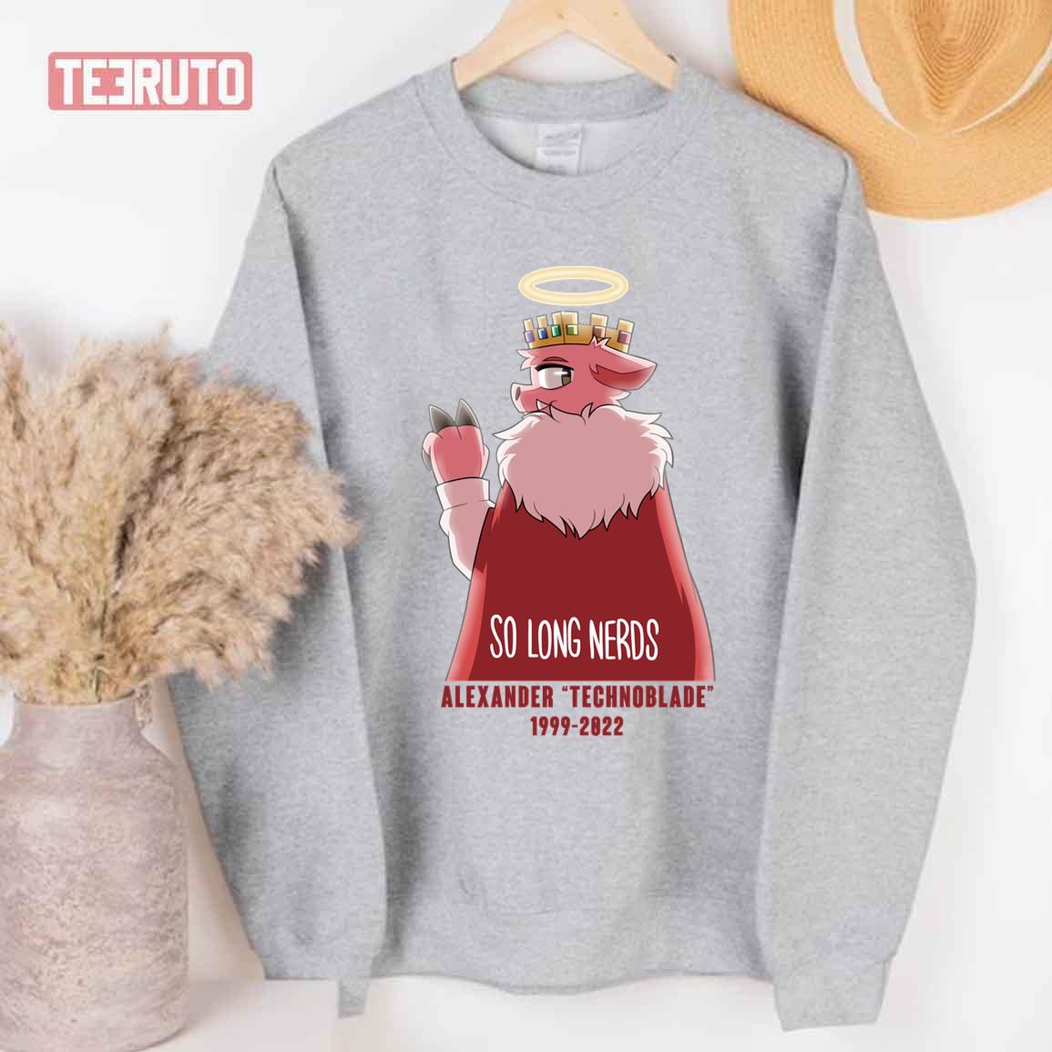 So Long Nerds Alexander Technoblade 1999-2022 Unisex T-Shirt - Teeruto