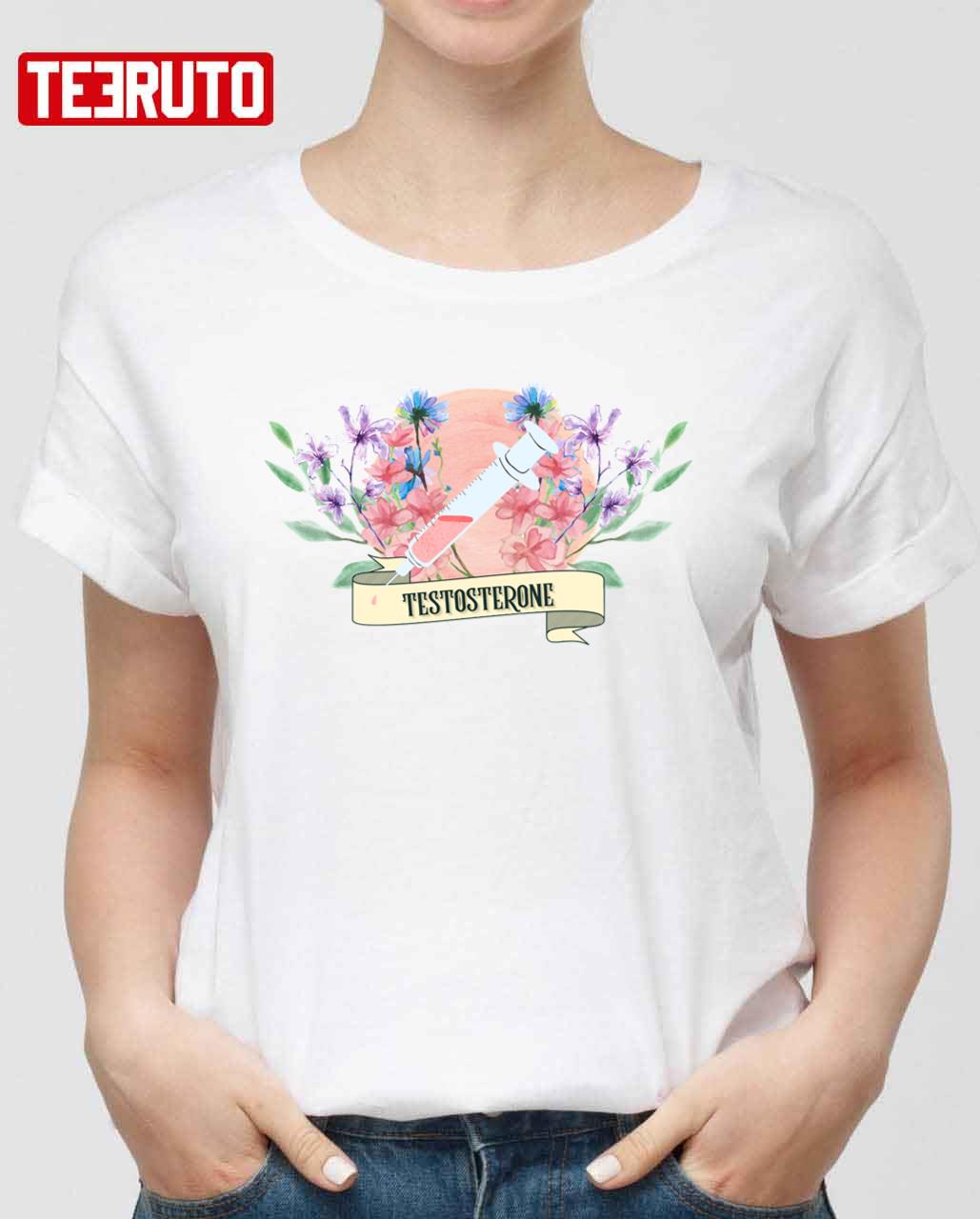 Testosterone HRT LGBTQ Transgender Unisex T-Shirt - Teeruto