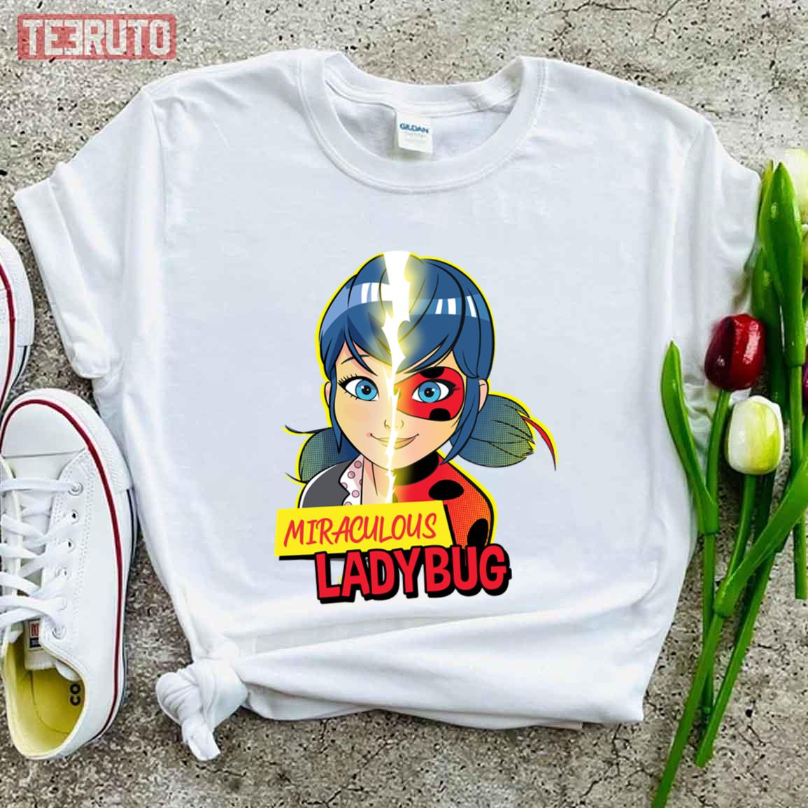 Transformation Miraculous Ladybug Marinette Ladybug Unisex T-Shirt ...