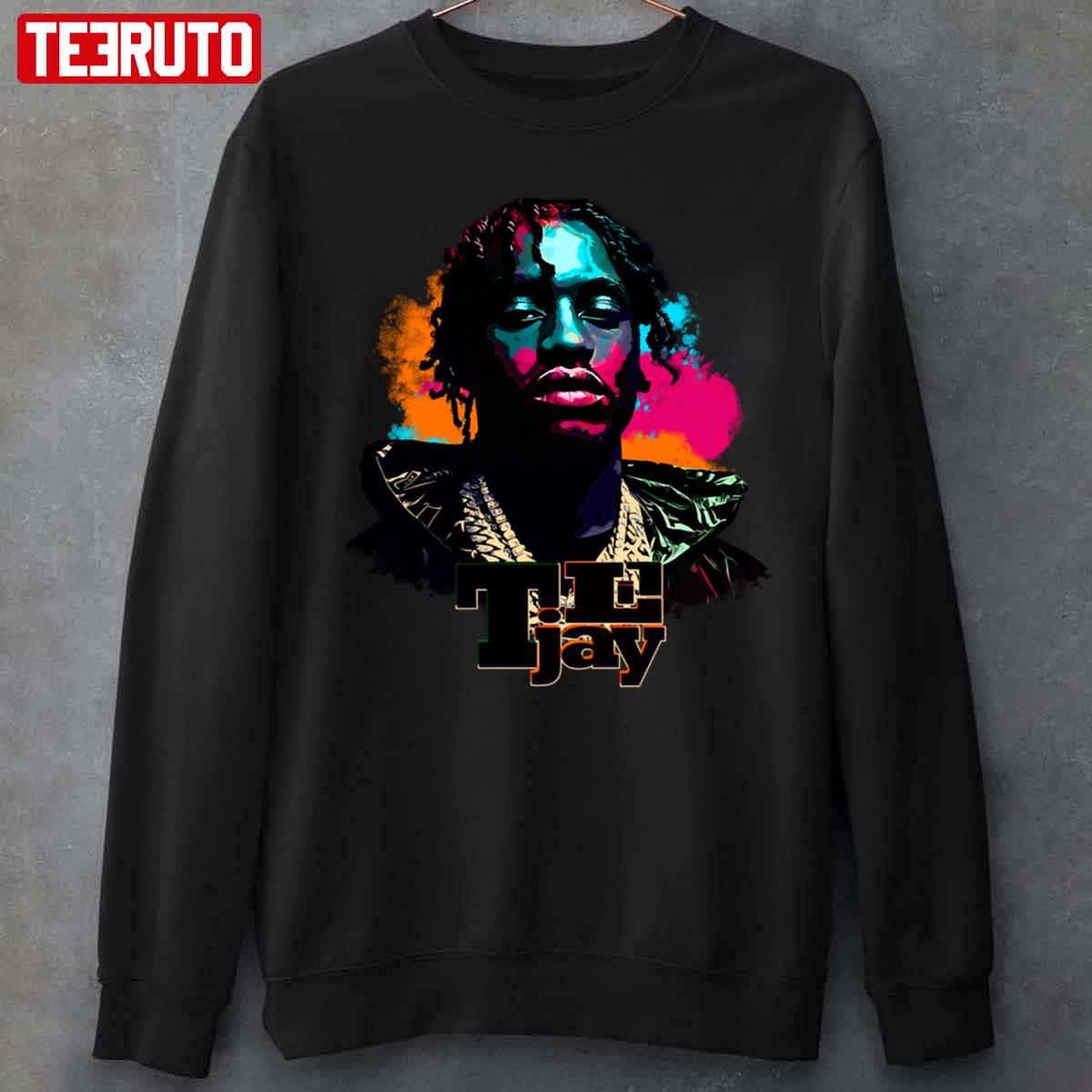 Vintage Colorful Lil Tjay Unisex T-Shirt - Teeruto