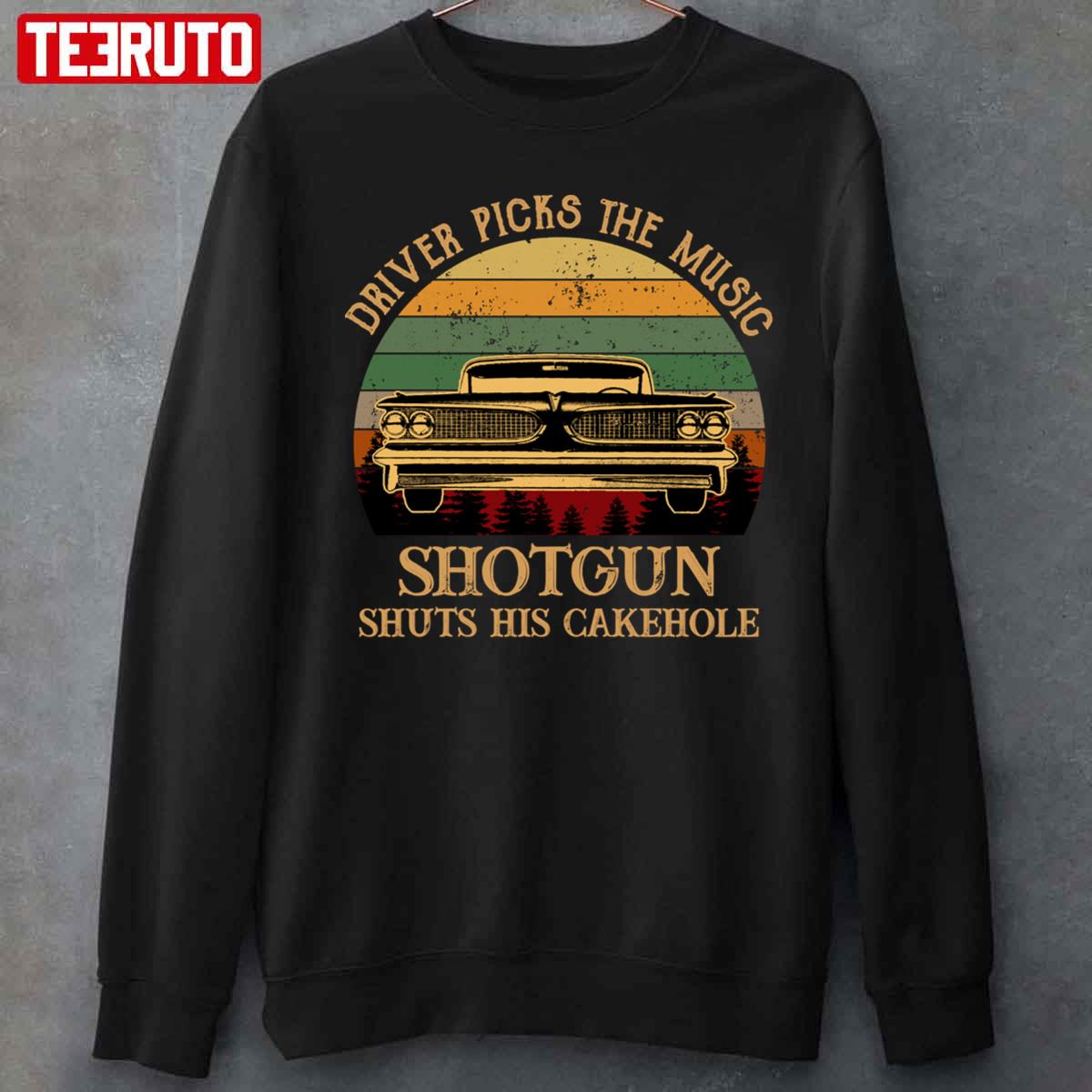 Vintage Supernatural Driver Picks The Music Shotgun Shuts His Cake Hole ...