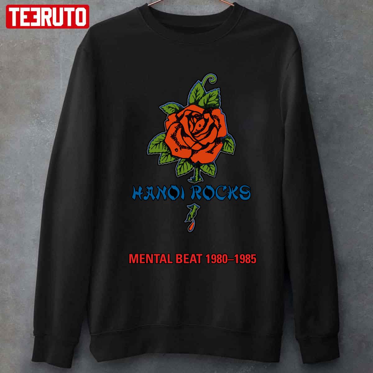 When The Roses Turn Red Hanoi Rocks Unisex Sweatshirt - Teeruto