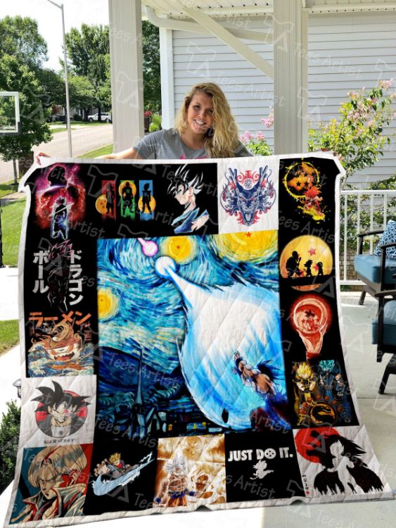 Anime Manga Dragon Ball Japan Quilt Blanket - Teeruto