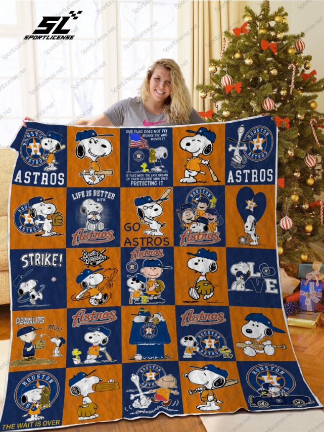 Astros Houston Disney Quilt Blanket - Teeruto