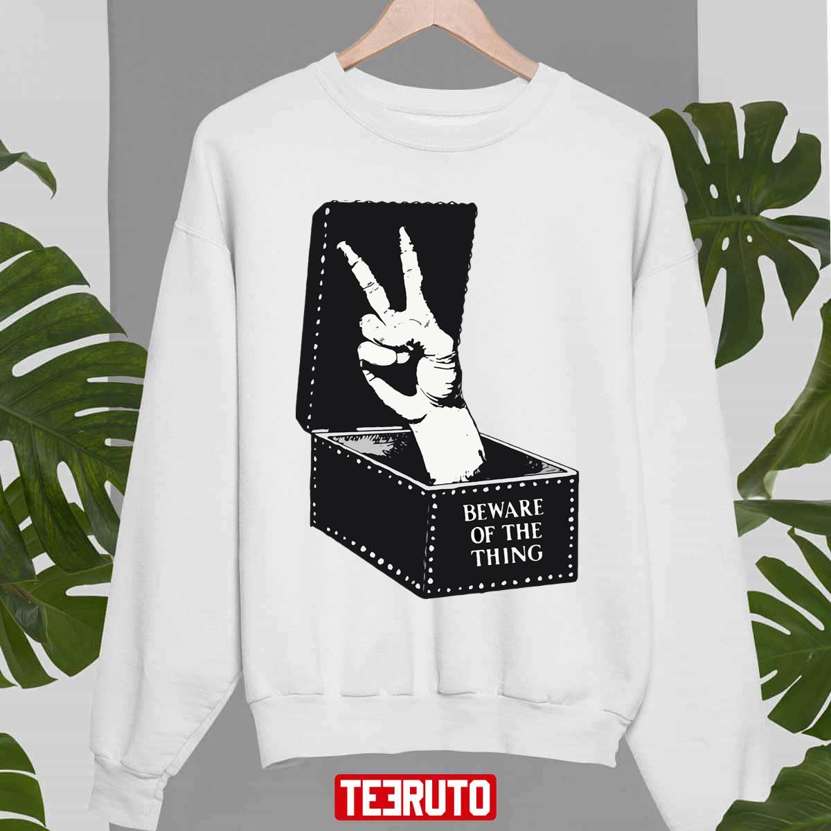 Beware Of The Thing Peace Sign Edition The Addams Family Unisex ...