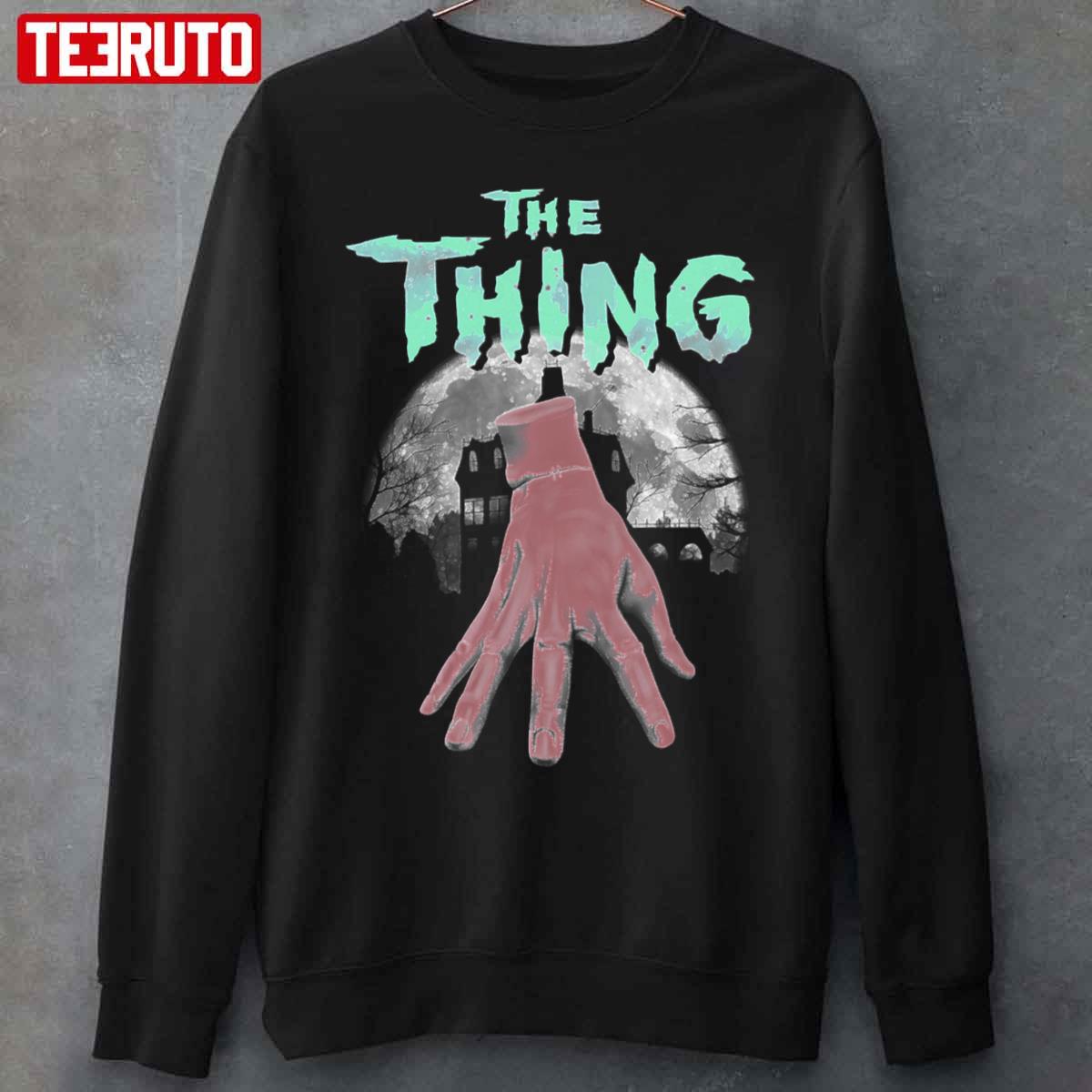 Beware Of The Thing The Addams Family Unisex Sweatshirt - Teeruto