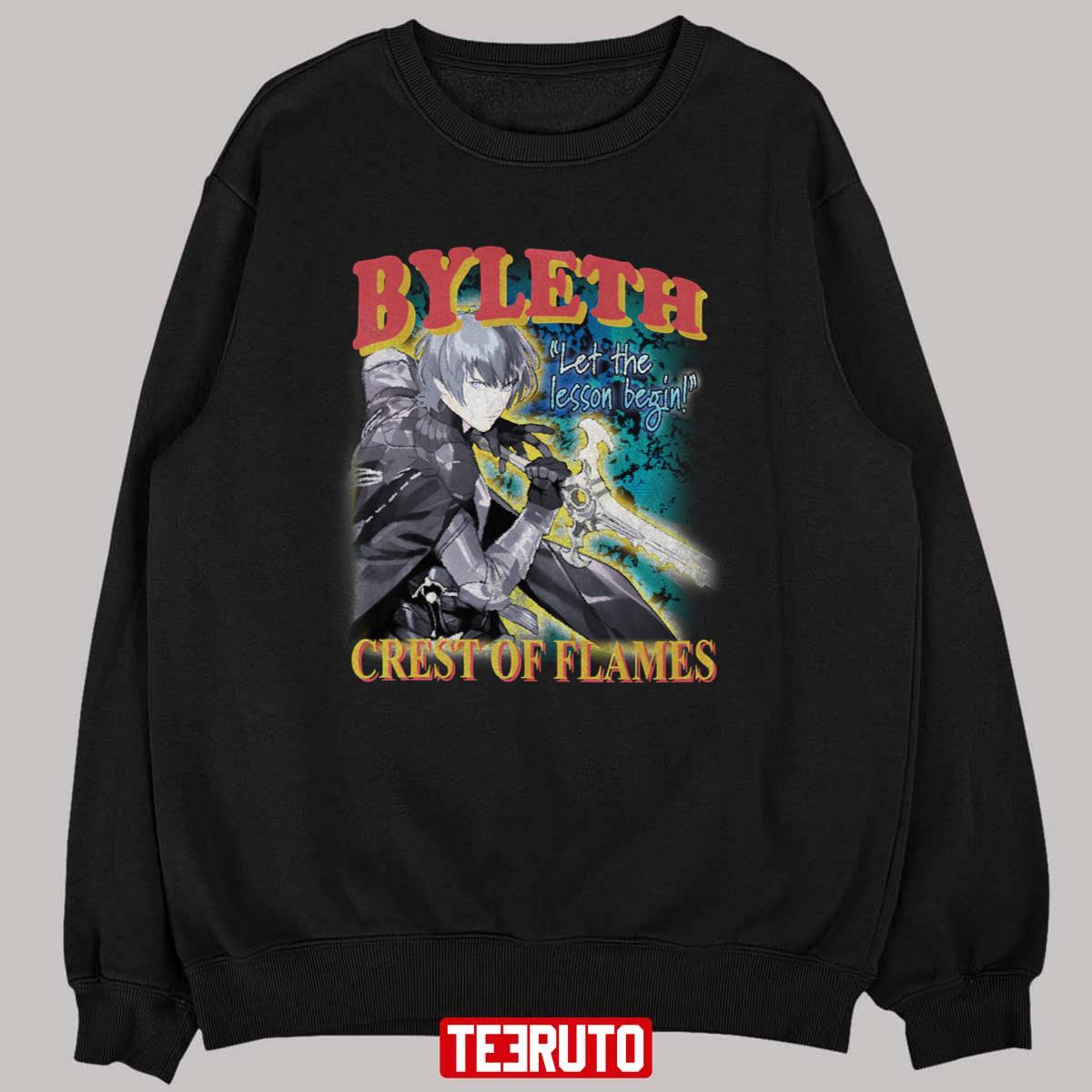 Byleth Let's The Lesson Begin Crest Of Flames Smash Bros Vintage ...