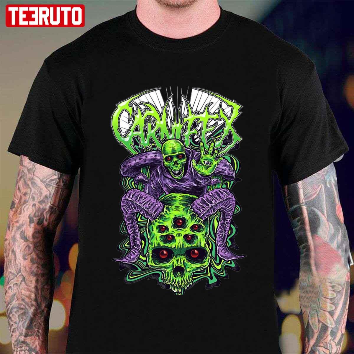 Carnifex Band Rock Metal Art Unisex T-shirt - Teeruto