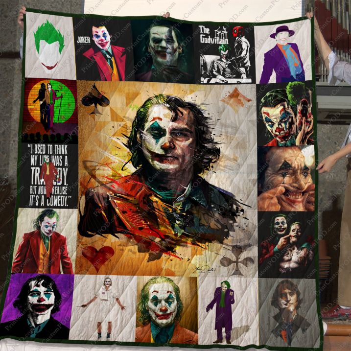Dd The Joker Collected Quilt Blanket - Teeruto